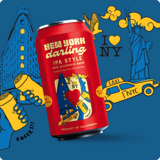New York Darling - Premium Non Alcoholic Beer | Darling Drinks